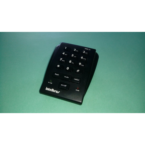 Telefone Base Discadora Original Intelbras HSB 20 Preto